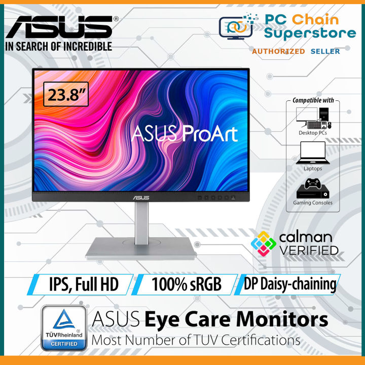 ASUS ProArt Display PA248QV / PA247CV Professional Monitor – 24" IPS ...