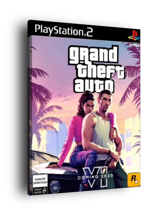 Đĩa game PS2, GTA VI (bản mod). mod từ GTA Vice city cho máy chơi game ...