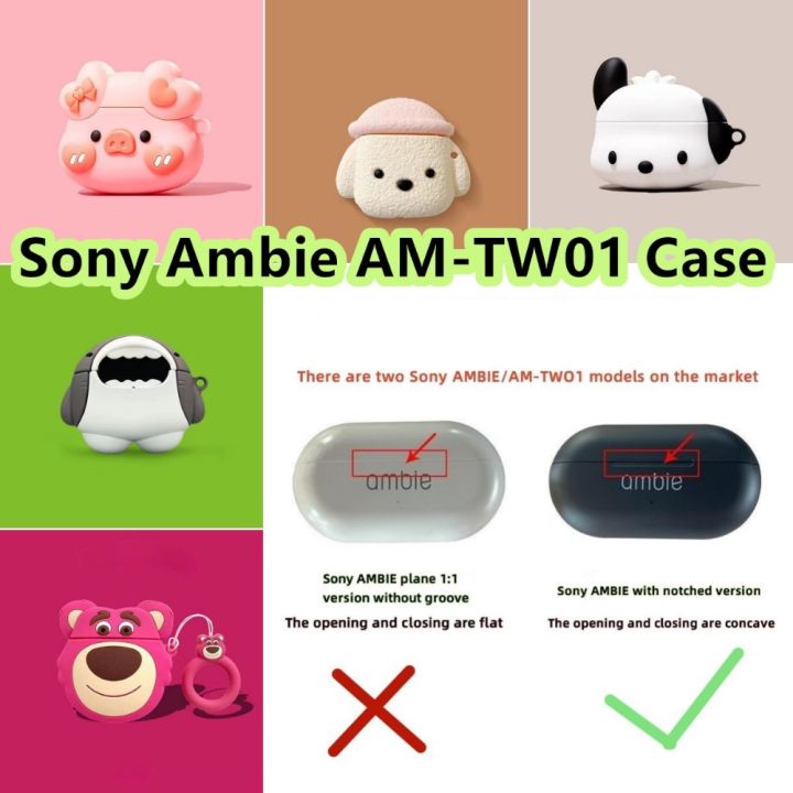 READY STOCK! For Sony Ambie AM-TW01 Case Cool Tide Cartoon Series for Sony Ambie AM-TW01 Casing ...