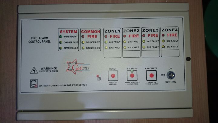Fire Alarm Control Panel 4 Zone (FREE BATTERY) | Lazada PH