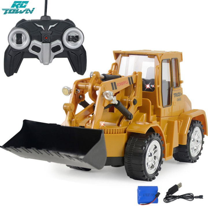 Remote Control Car Simulation Bulldozer Model 5ch Multifunctional ...