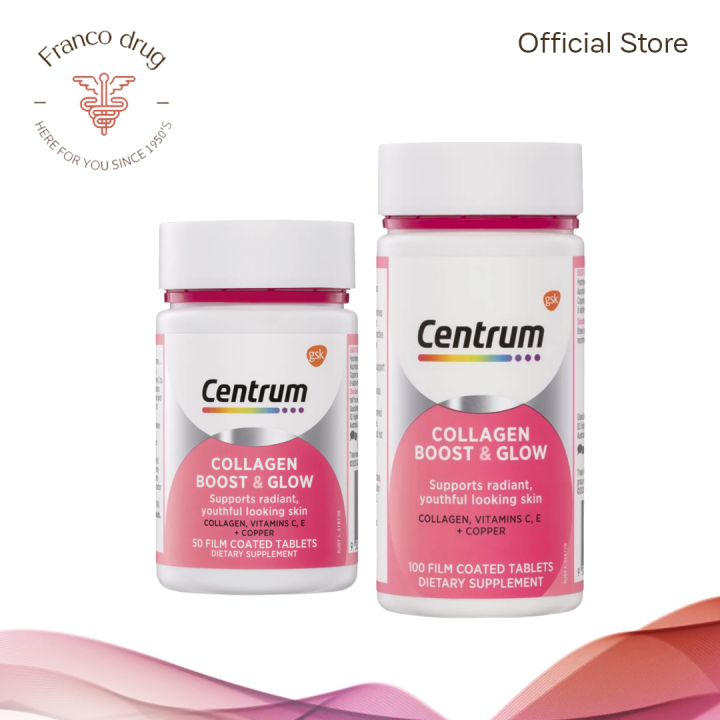 Centrum Collagen Boost & Glow 50's & 100's | Lazada PH
