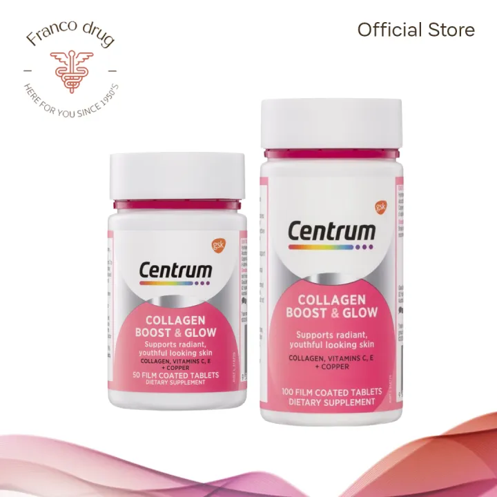 Centrum Collagen Boost & Glow 50's & 100's | Lazada PH