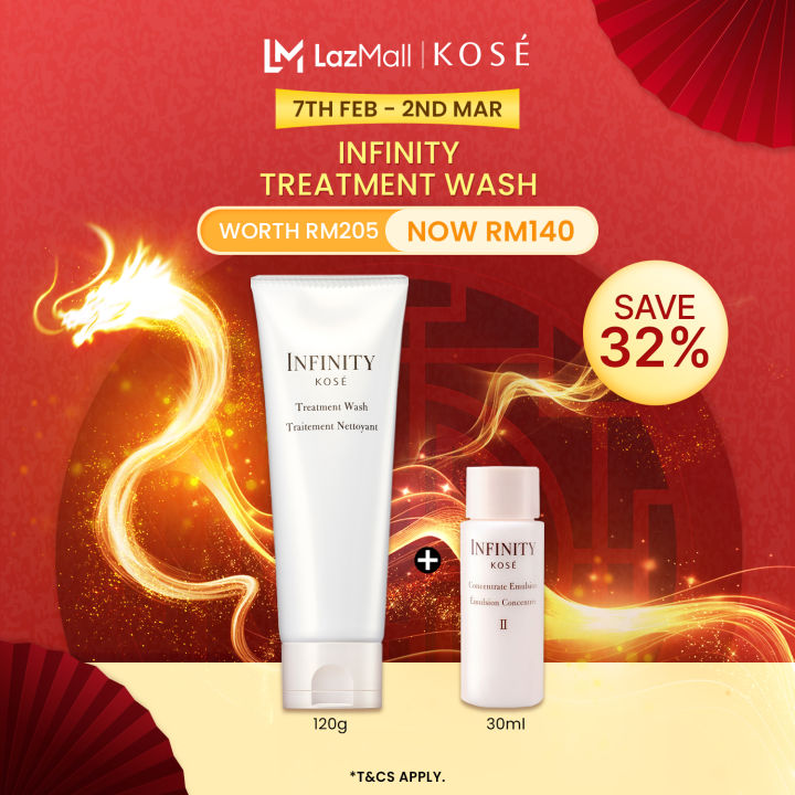 Kose Infinity Concentrate Treatment Wash 120g | Lazada