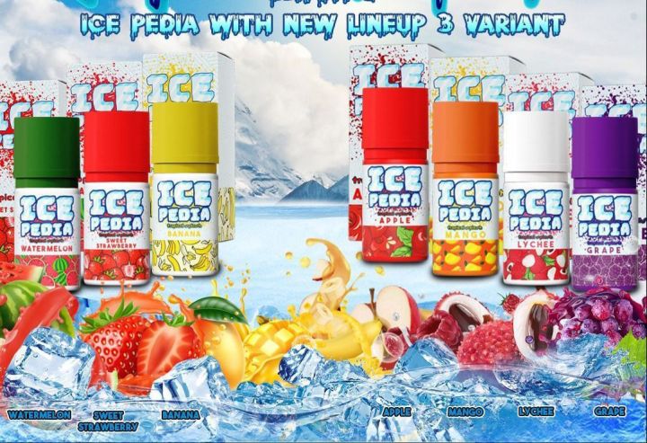 Icepedia Mango Lyche Apple Strawberry Grape Banana Watermelon Ice Pedia ...