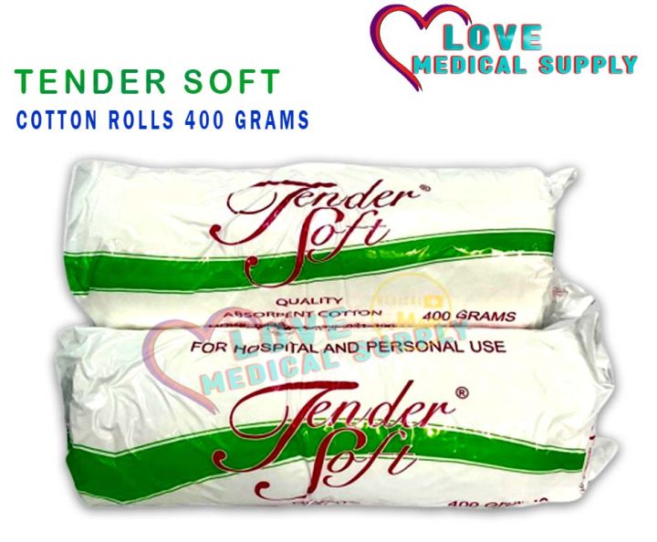 COTTON COTTON ROLLS 400 GRAMS TENDER SOFT - | Lazada PH