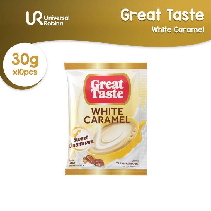 Great Taste White Caramel Sachet (30g x 10) | Lazada PH