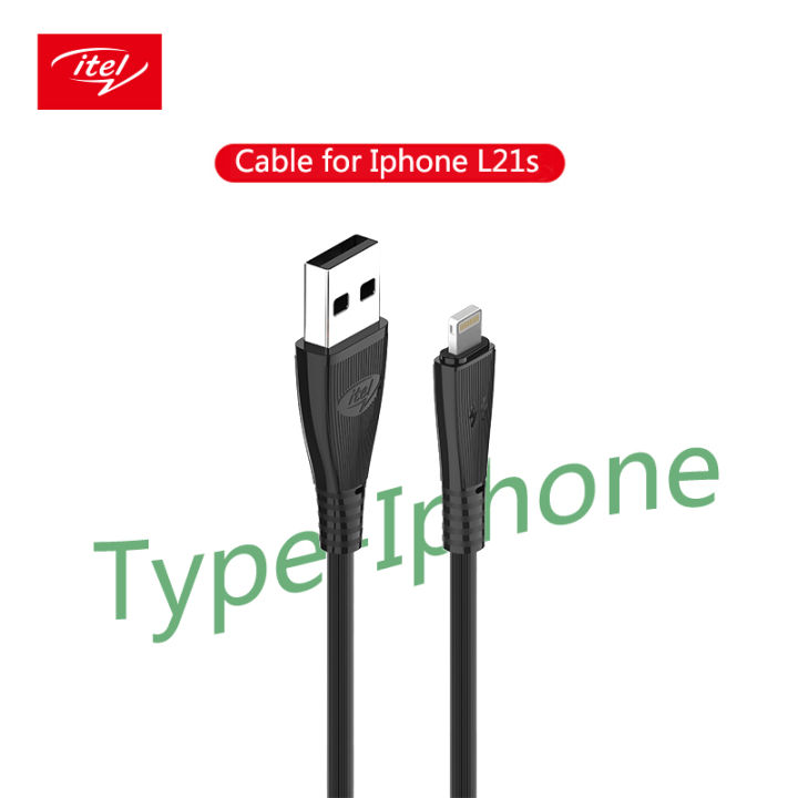 Itel Cable L21s Durable Lightning Iphone Cable | Lazada Indonesia