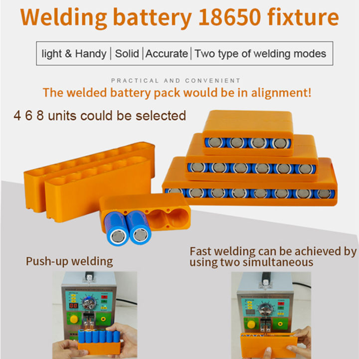 18650 Battery Fixture Fixed For Spot Welding Lithium Weld Fixture Spot ...