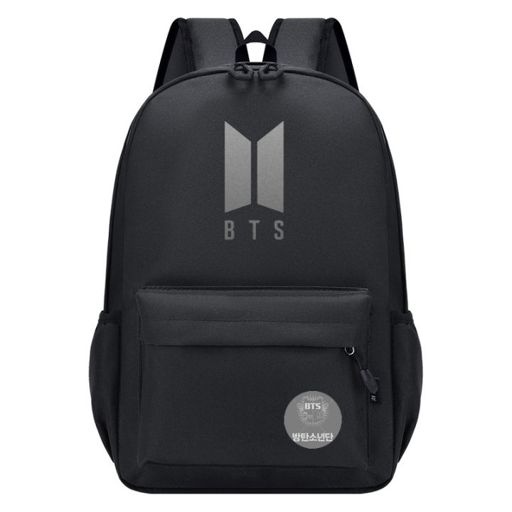 Korean Super Popular BTS School Bag Youth Backpack Student knapsack ...