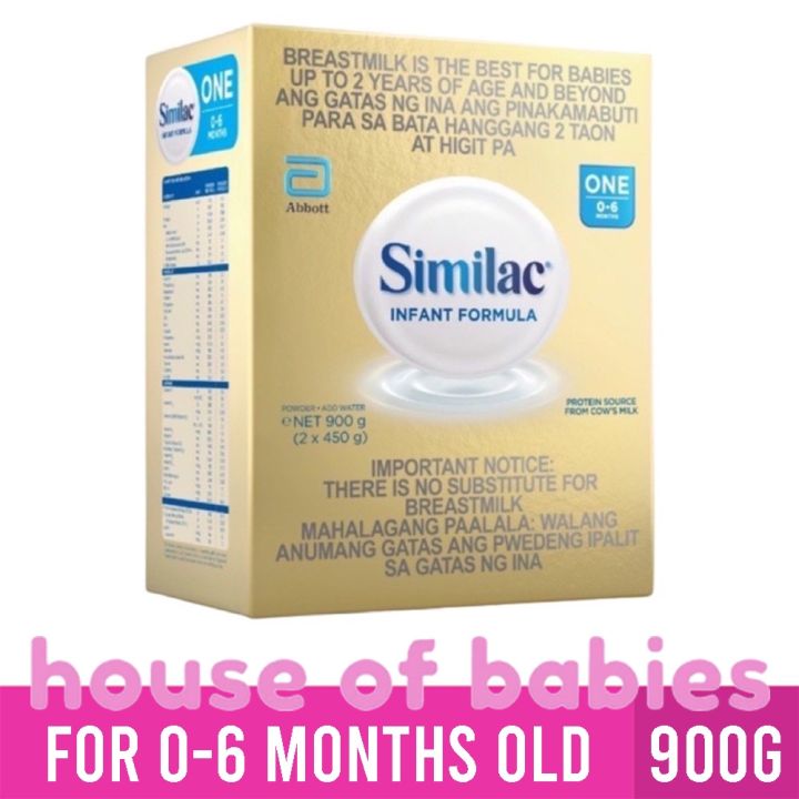 Similac 900g for 0-6 Months Old Infant Formula | Lazada PH