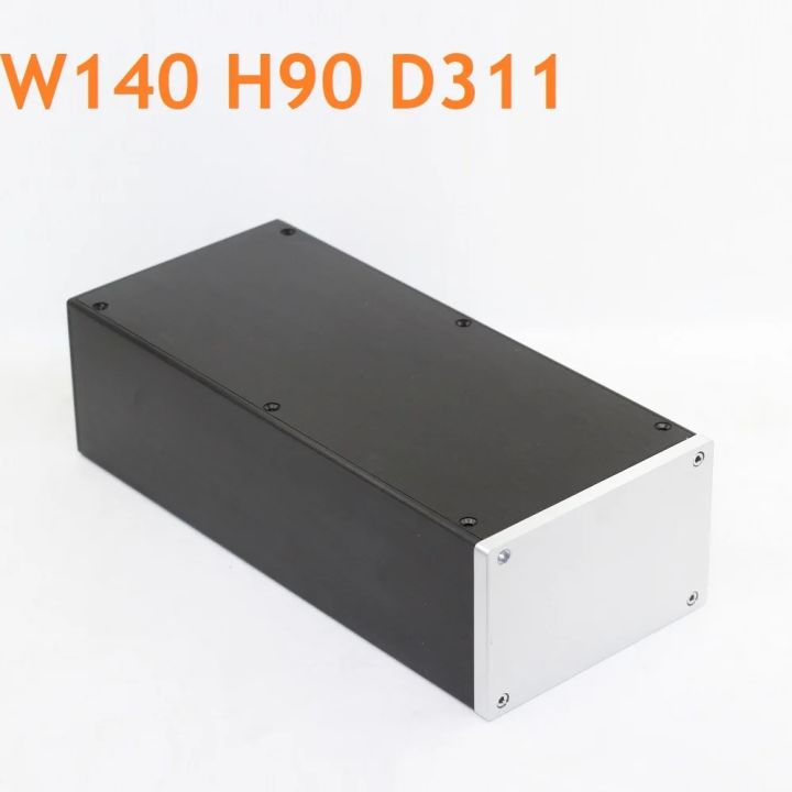 【original】 Aluminum Power Amplifier Chassis Diy Hifi Headphone Amp Case Decoder Dac Psu Preamp ...