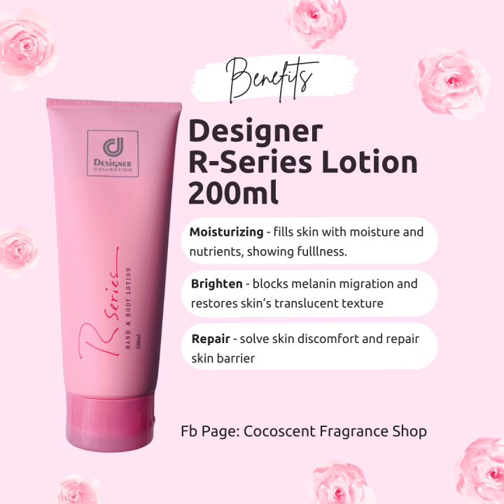 Original Designer Collection R-Series Hand and Body Lotion ...