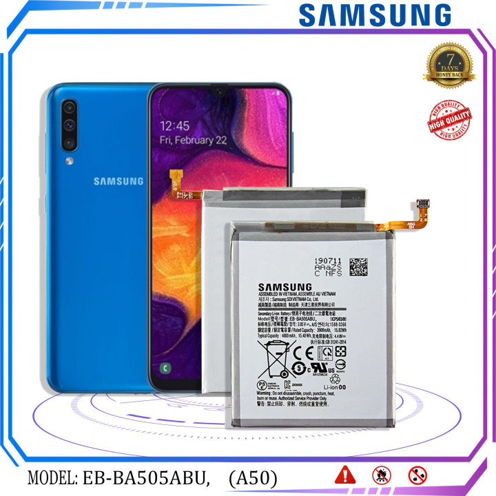 Original battery for Samsung Galaxy A50 SM-A505FD Lithium-ion EB ...