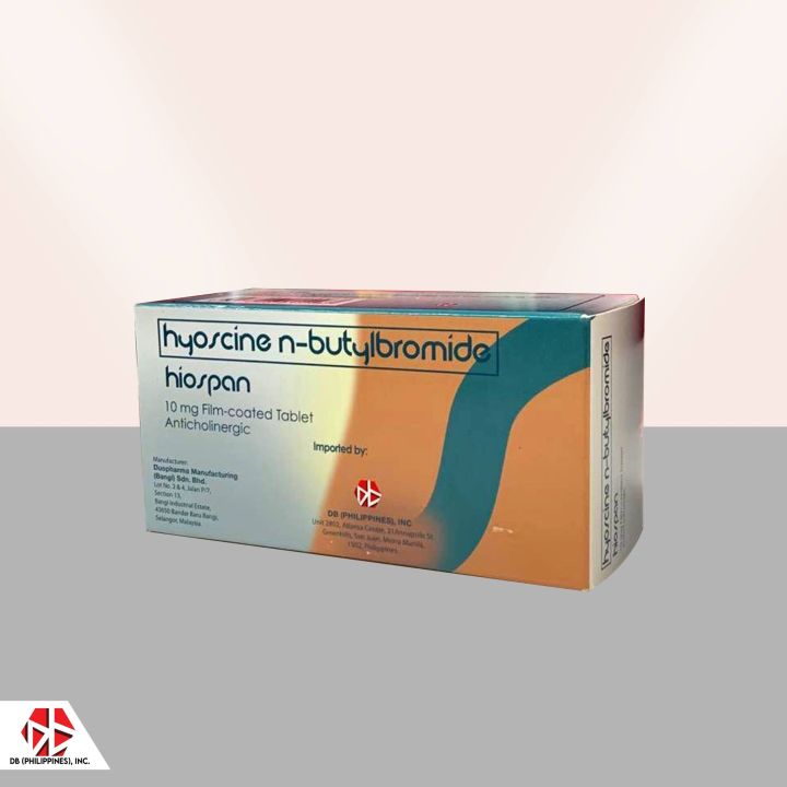 HIOSPAN FILM-COATED TAB 10MG x 100'S | Lazada PH