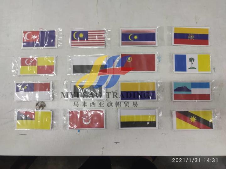 Sticker Bendera Malaysia dan Semua Negeri *READY STOCK* | Lazada