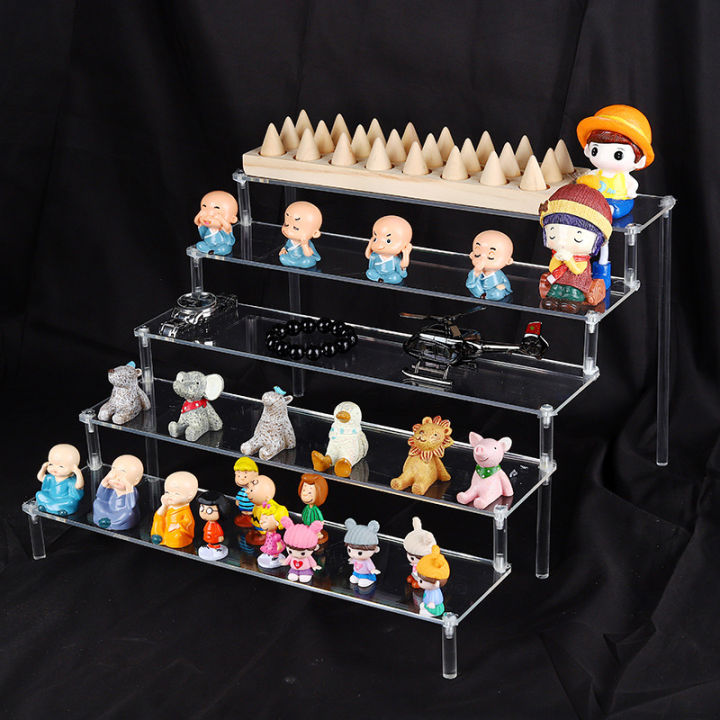 cod Figurine Acrylic Display Stand Toy Storage Figure Display Rack ...
