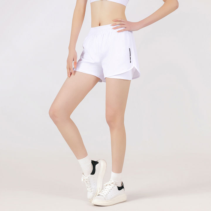 G326# Lady's Workout Sports Taslan Shorts With Cycling Running Yoga ...