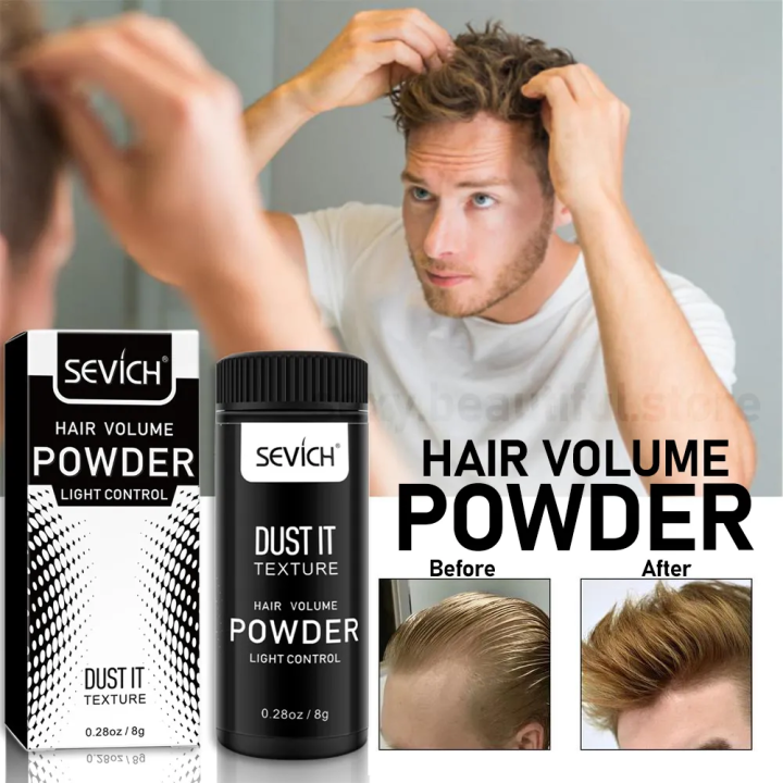 Sevich Unisex Hair Powder Natural Volumizing Hair Mattifying Hair ...