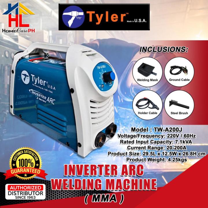 Tyler TW-A200J Inverter ARC Welding Machine MMA | Lazada PH