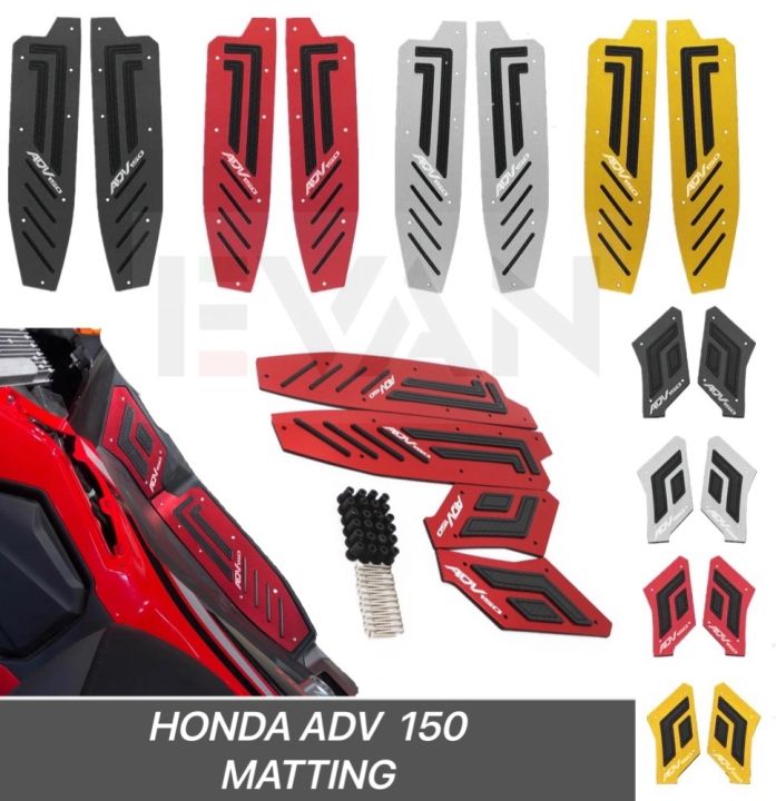 Honda ADV 150 Footrest Step Board Matting Alloy Quality Made in ...
