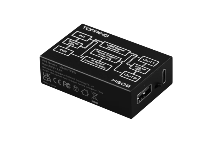 Topping HS02 Low Latency Audio USB Isolator | Lazada Indonesia