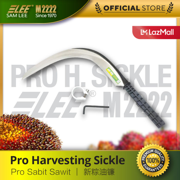 [SAMLEE M2222 HQ] Pro Harvesting_Sickle Set [Pro Sabit Sawit] | Lazada