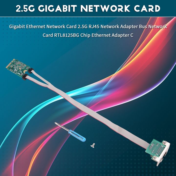 【eyr mall】-Gigabit Ethernet Network Card 2.5G RJ45 Network Adapter Bus ...