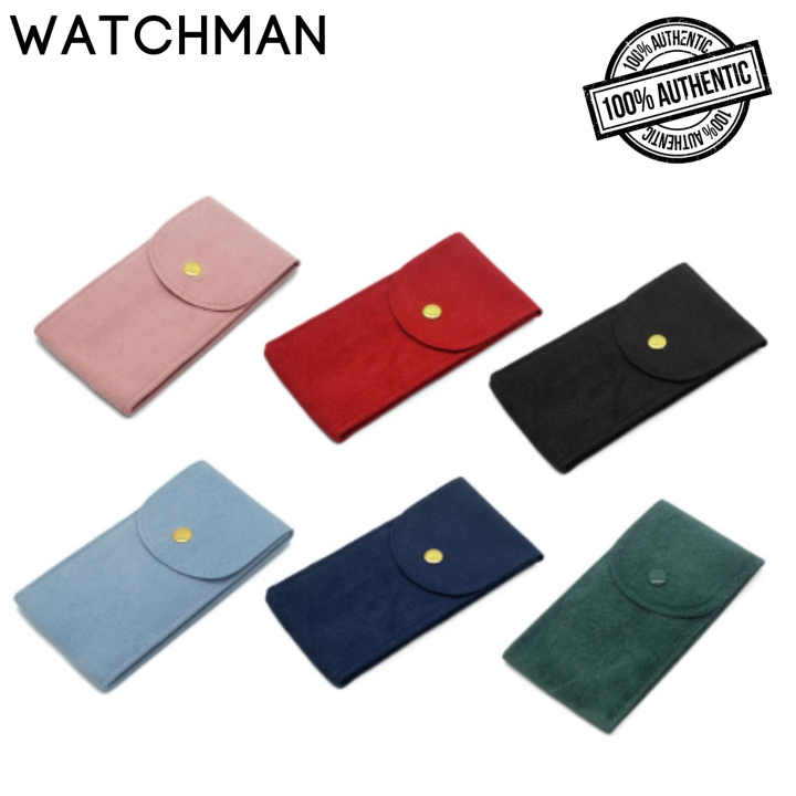 [SG] Watch Storage Velvet Watch Travel Pouch | Lazada Singapore