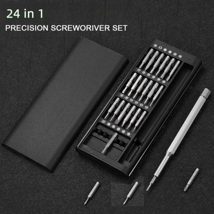 24-in-1 Precision Magnetic Screwdriver Set for Electronics Repair ...