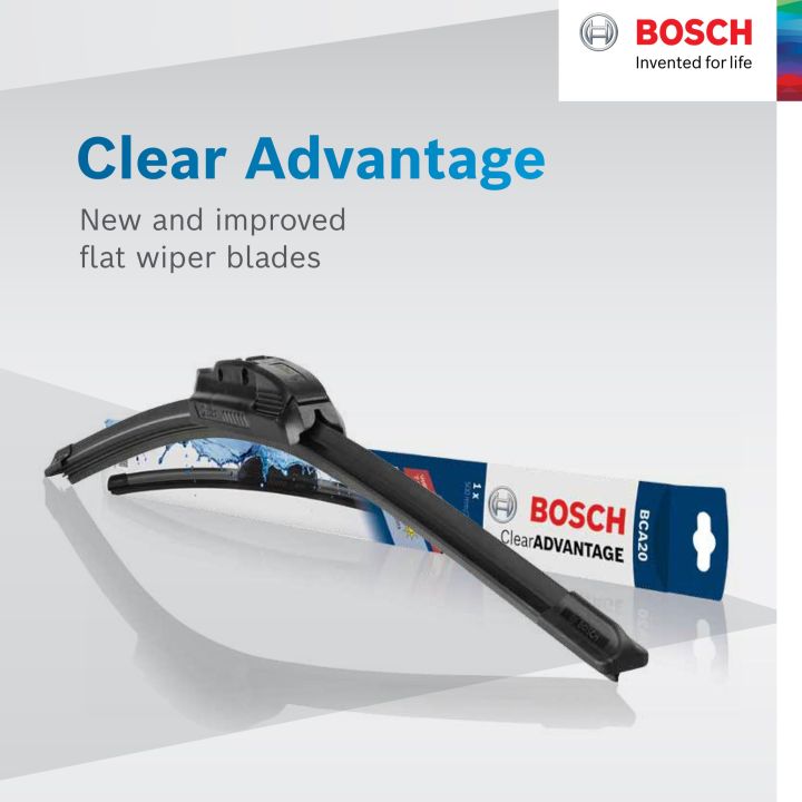 Bosch CLEAR ADVANTAGE Banana Type Wiper Blade Single BCA 14 15 16 17 18 19 20 21 22 24 26 28 ...