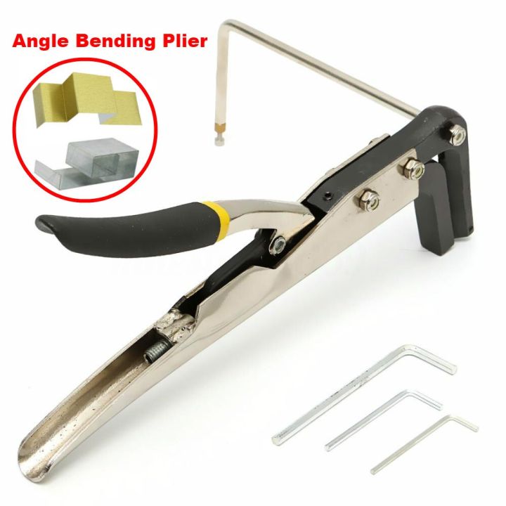 2 Types Manual Strip Arc/Angle Bender Steel Plier Metal Sheet Clamp ...
