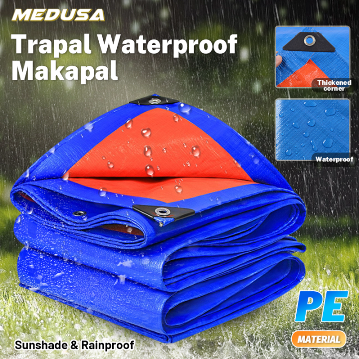 MEDUSA BULE trapal waterproof makapal heavy duty tolda makapal original ...