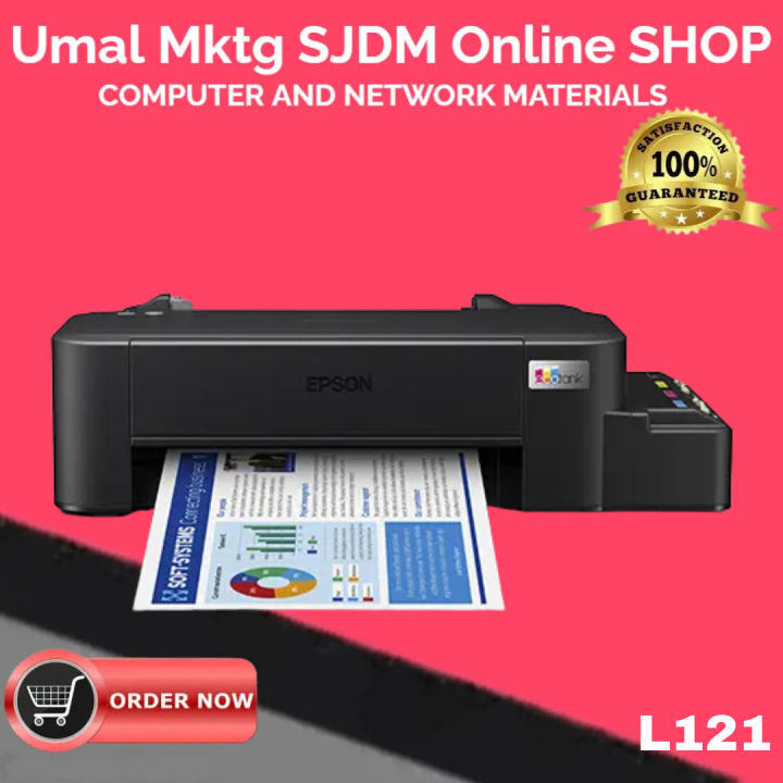 EPSON L121 EcoTank A4 Ink Tank Printer | Lazada PH