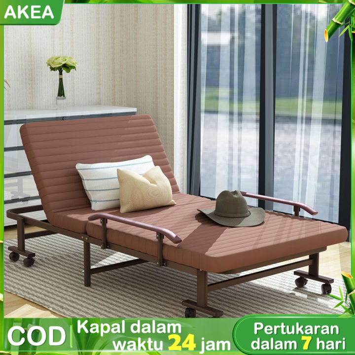 Tempat Tidur Lipat Portable Ranjang Lipat Multifungsi Folding bed ...