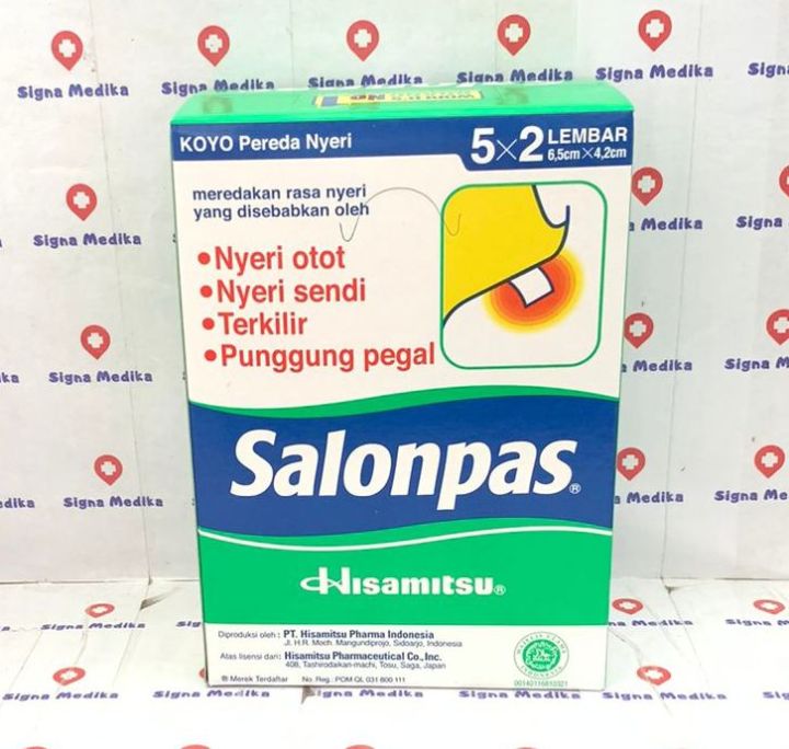 Salonpas Koyo 5x2 Box Isi 10 Sachet - Koyo Pereda Nyeri | Lazada Indonesia