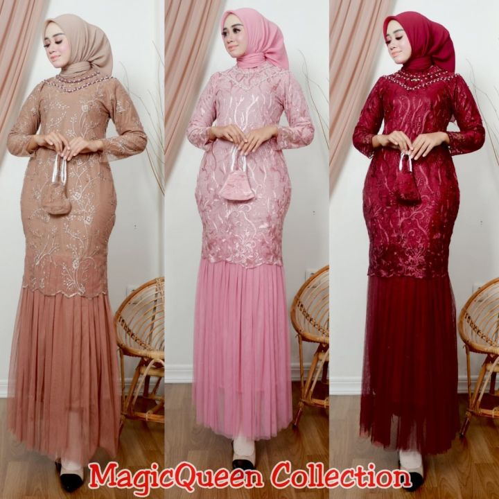 MagicQueen - Gamis Tille Duyung Tutu Putri Mutiara / Gamis Tille ...