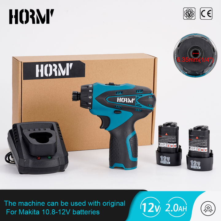 28N.m Original Cordless Drill Dual Speed Electric Hammer Drill Driver ...
