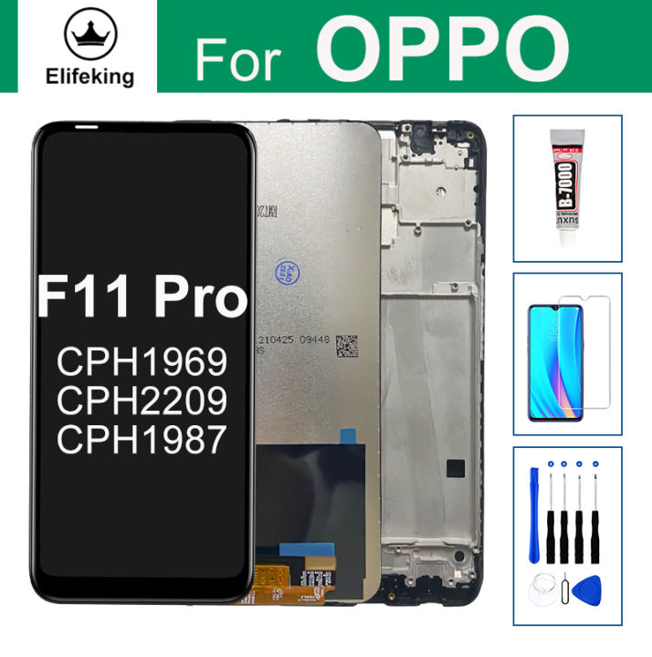 6.53" AAA+++ For OPPO F11 Pro LCD Display Touch Screen Digitizer ...