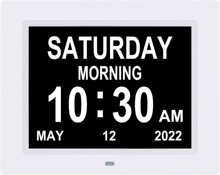 【New 2023 Dementia for Seniors, Digital Clock Large Display with Custom ...