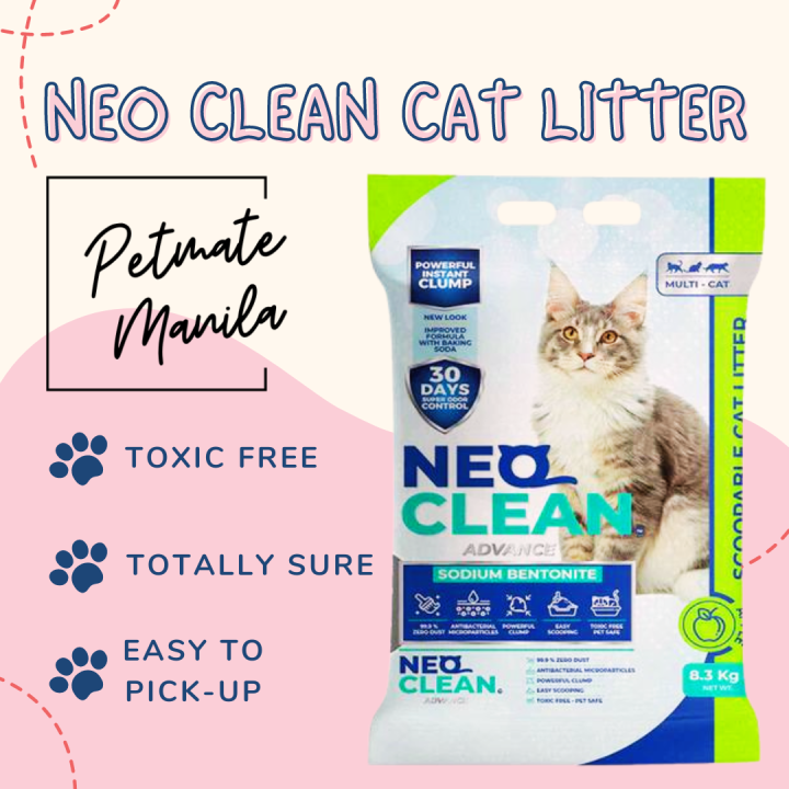NEO CLEAN CAT LITTER 8.3KG/ 4.15KG | Lazada PH