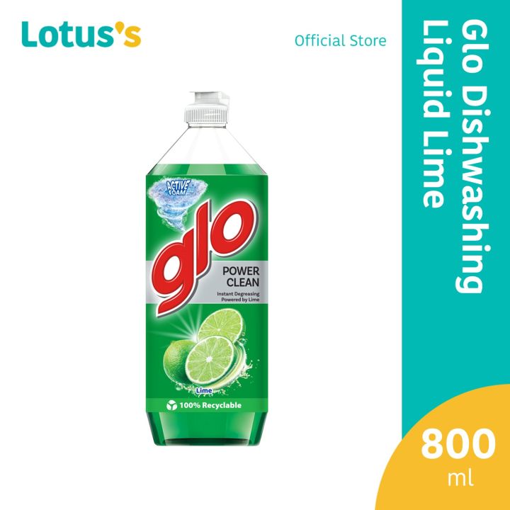 Glo Lime Dishwashing Liquid 800Ml | Lazada