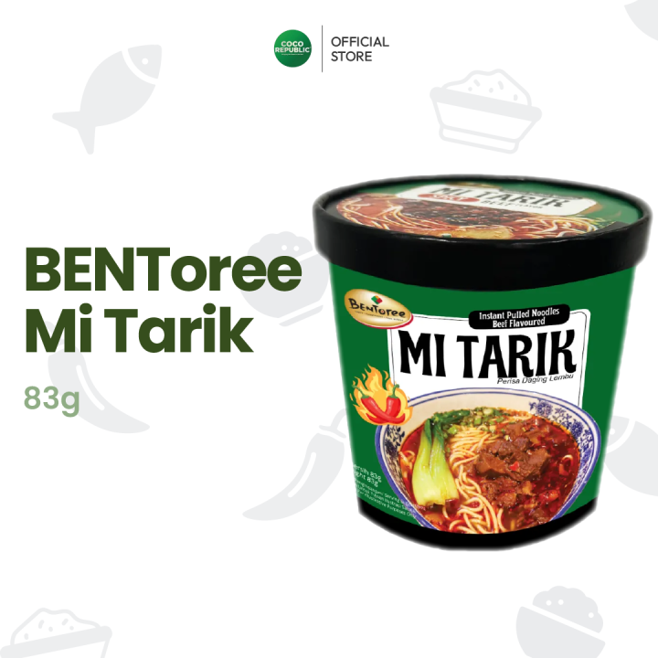 Bentoree Mi Tarik - Instant Pulled Noodles Beef Flavor (83g) | Lazada Singapore
