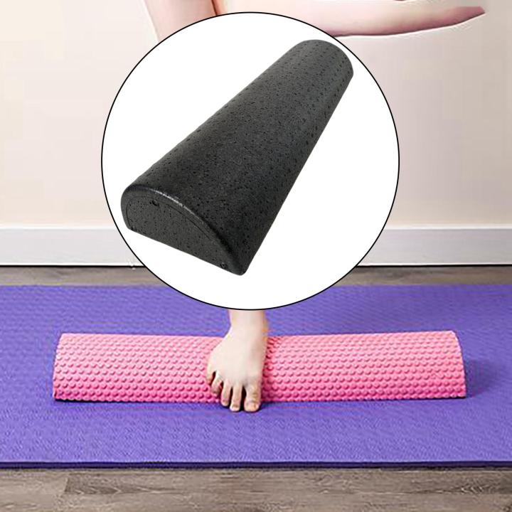 Sooop Yoga Column Roller Half Foam Roller High Density Molded Muscle ...