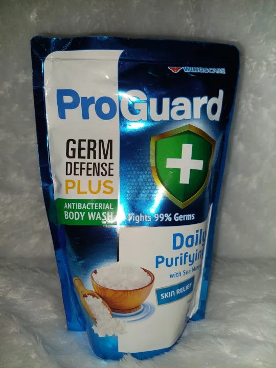 PROGUARD Sabun Mandi Cair Biru Reffil - 450ml / ANTIBACTERIAL BODY WASH ...