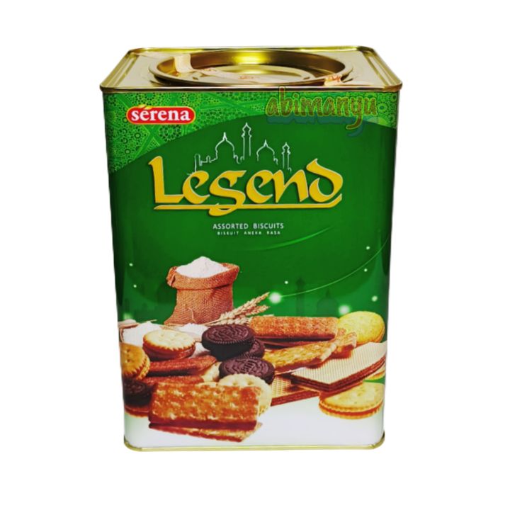 Biskuit Serena Legend Kaleng Besar 580 gr | Lazada Indonesia
