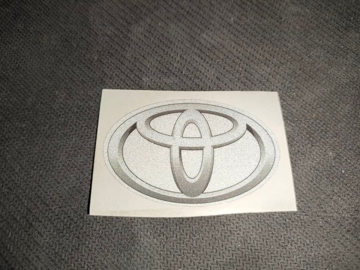 TOYOTA LOGO REFLECTIVE STICKER (2PCS) | Lazada PH
