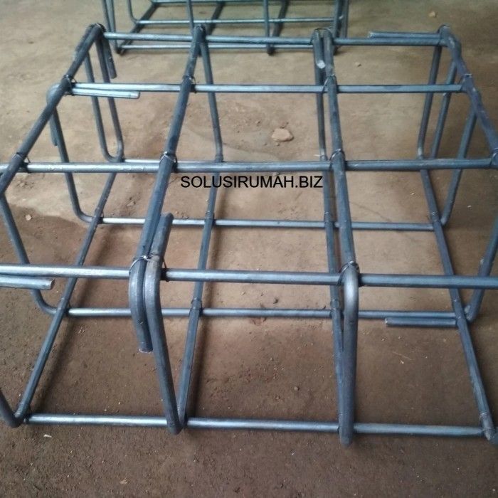 Pondasi Cakar ayam 60x60XT20 Besi 12 AN 4BARIS 3 KOTAK 60cm x 60 cm ...