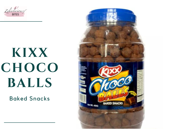 Kixx Choco Balls Baked Snacks- 450 Grams | Lazada PH