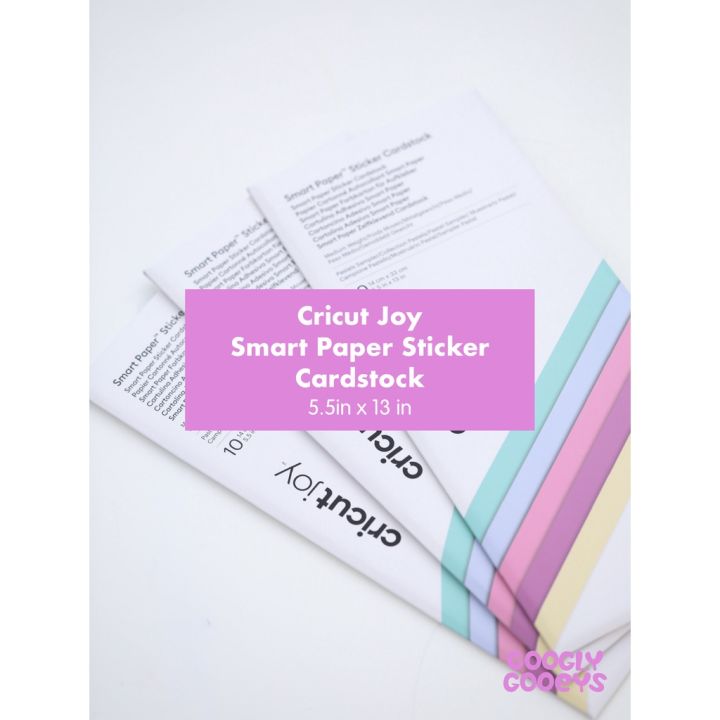 Cricut Joy Smart Paper Sticker Cardstock | Lazada PH